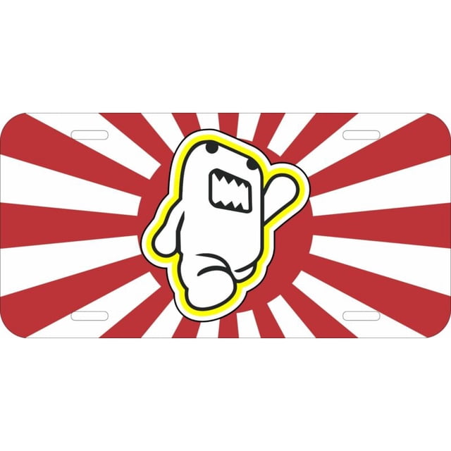 MONSTER JDM JAPAN FLAG RISING SUN NOVELTY METAL LICENSE PLATE ...