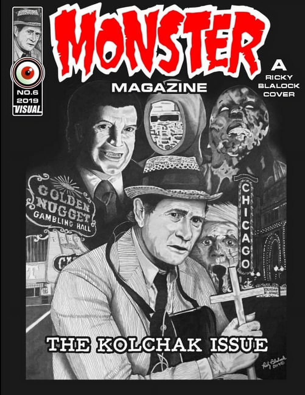 MONSTER MAGAZINE NO.6 COVER A by RICKY BLALOCK Paperback 035970963X ...
