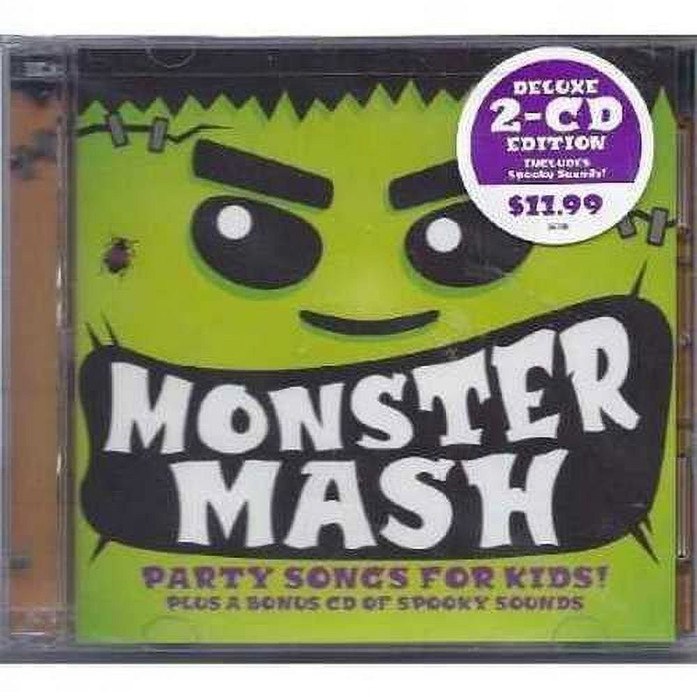 Pre-Owned MONSTER MASH Party Songs & Spooky Sounds for Kids! (2 CD set ...