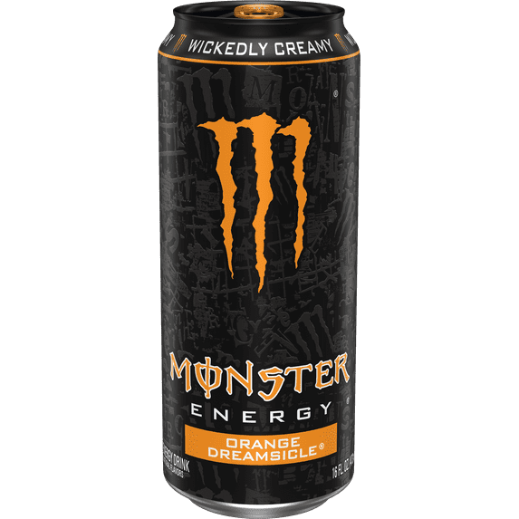 Monster Energy, Orange Dreamsicle, Energy Drink, 16 fl oz, Can ...