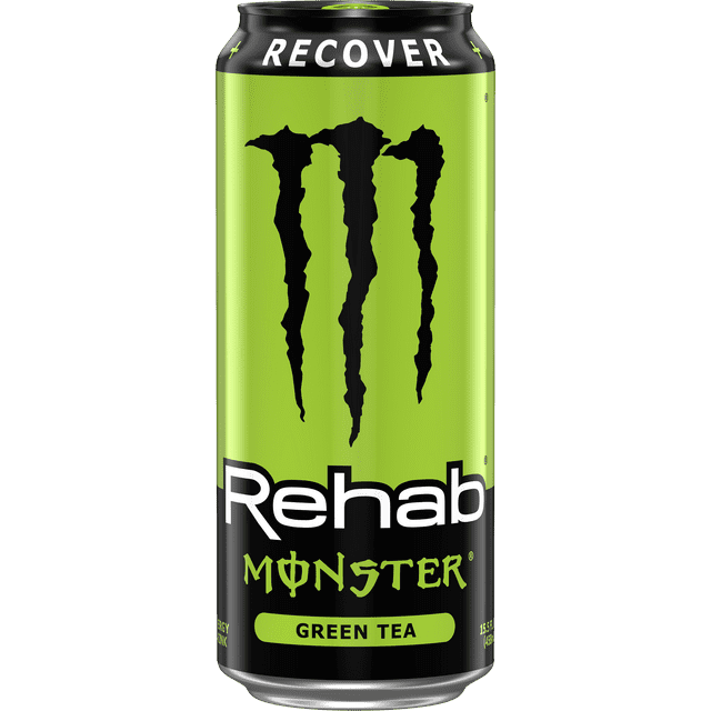 Monster Energy, Rehab Green Tea, 15.5 fl oz, 1 count - Walmart.com