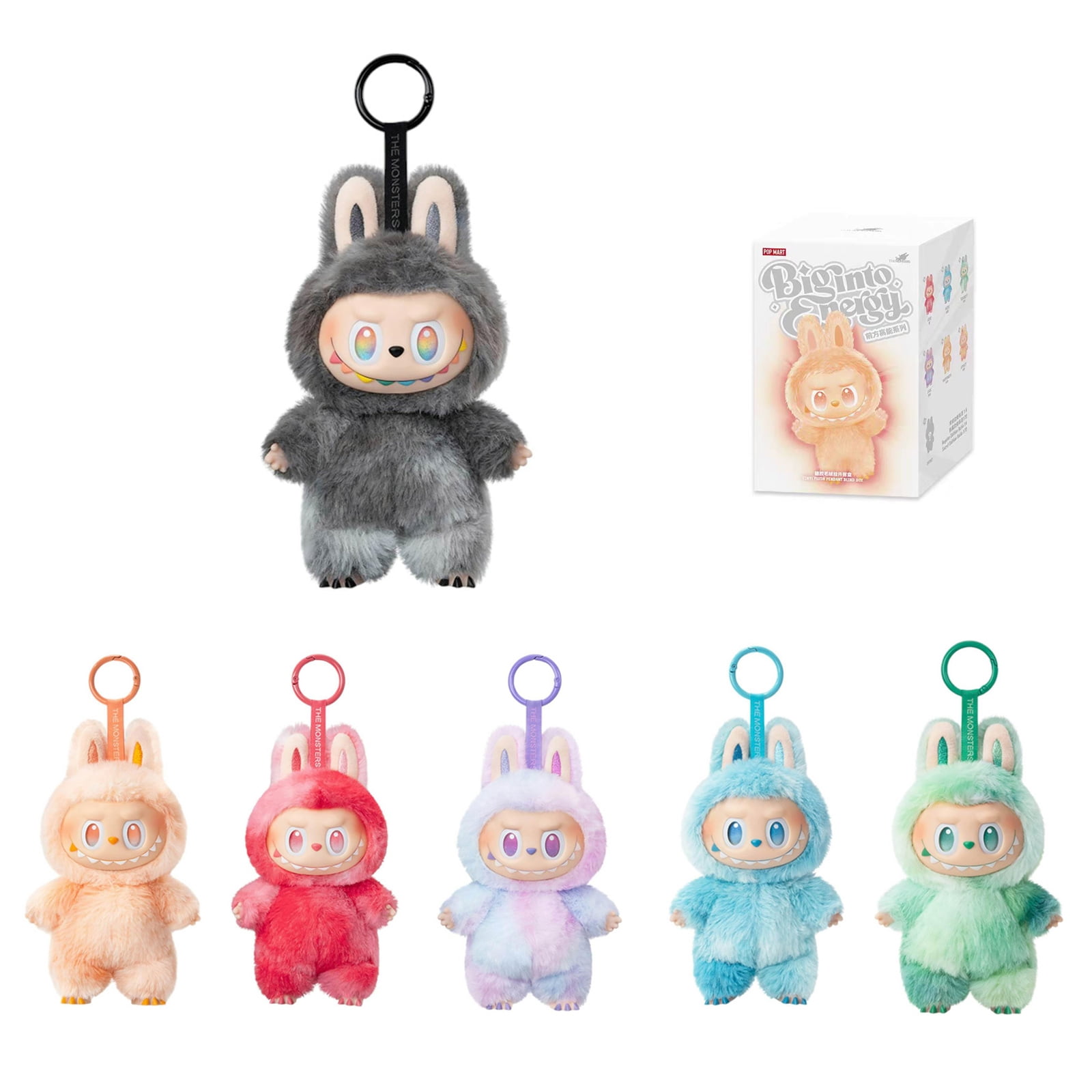 Blind Box,𝐏𝐎𝐏𝐌𝐀𝐑𝐓 Mystery Plush Pendant Toy – 2025 New 3.0 Version Labu ...
