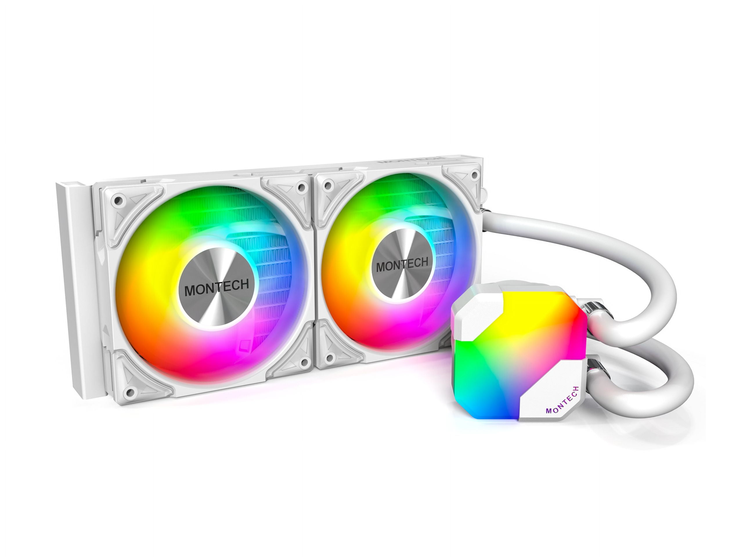 MONTECH HyperFlow ARGB 240 - AIO CPU Liquid Cooler, Intel&AMD ...