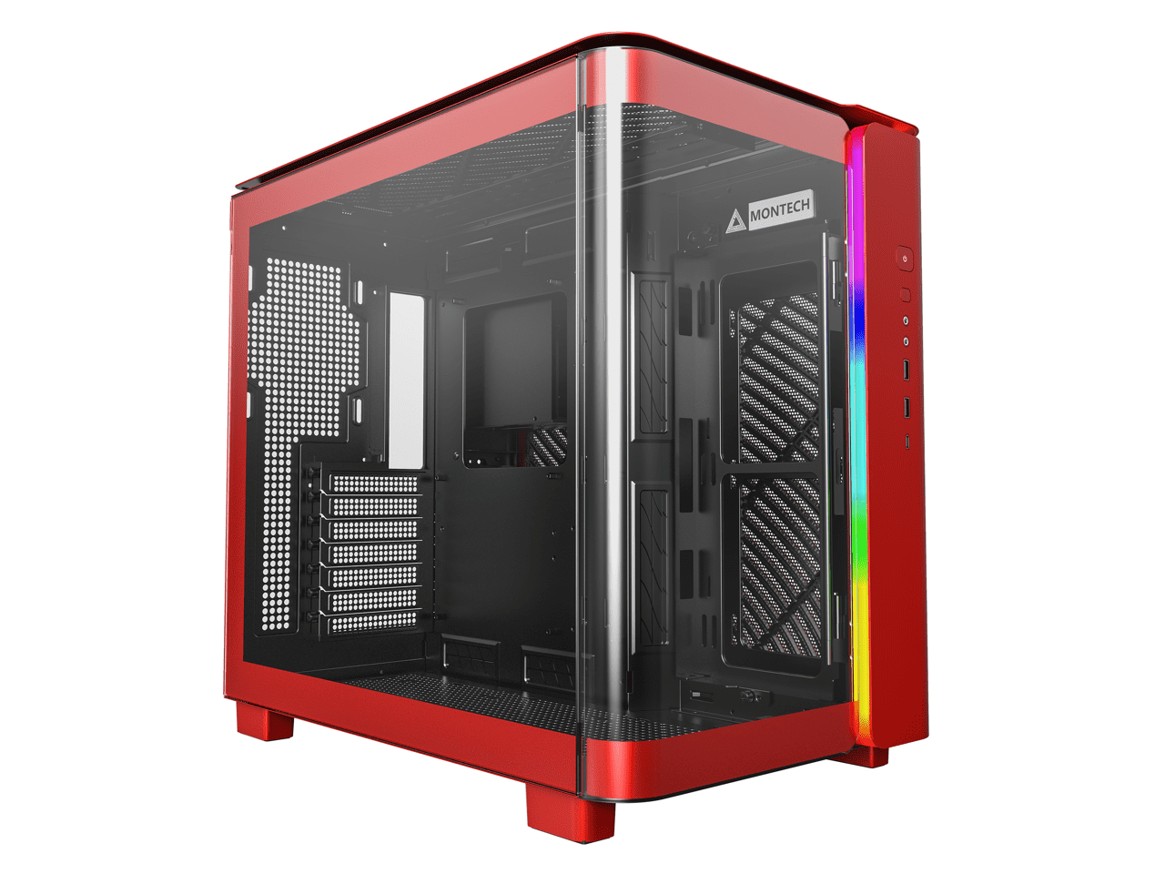 MONTECH, KING 95 Dual-Chamber ATX Mid-Tower PC Gaming Case, High ...