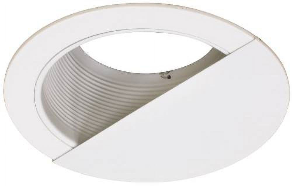 MONUMENT® 6 IN. RECESSED WALL WASHER TRIM, WHITE, 7-3/4 X 5-3/4 IN. per ...