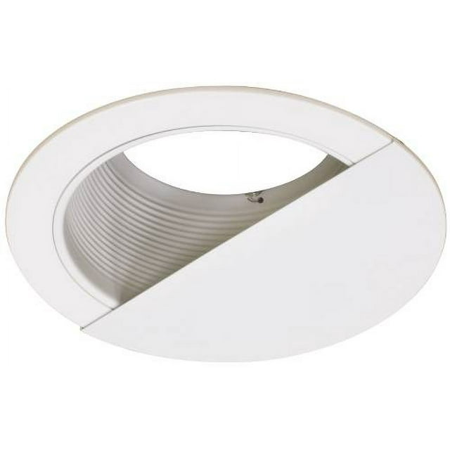 MONUMENT® 6 IN. RECESSED WALL WASHER TRIM, WHITE, 7-3/4 X 5-3/4 IN. per ...