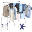 Costway Portable & Foldable Heavy Duty Laundry Clothes Drying Rack ...