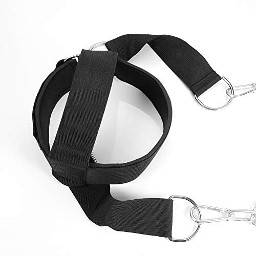 MOOCY Neck Harness for Weight Training - Neck Exerciser with Steel ...