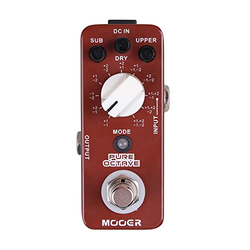 MOOER Pure Octave Precise polyphonic octave effects with no distorted ...