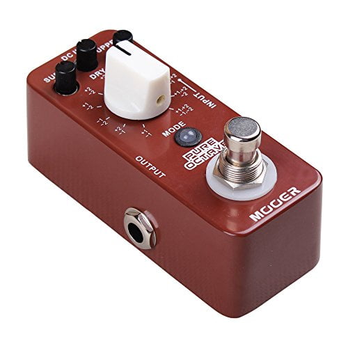 MOOER Pure Octave Precise polyphonic octave effects with no distorted ...