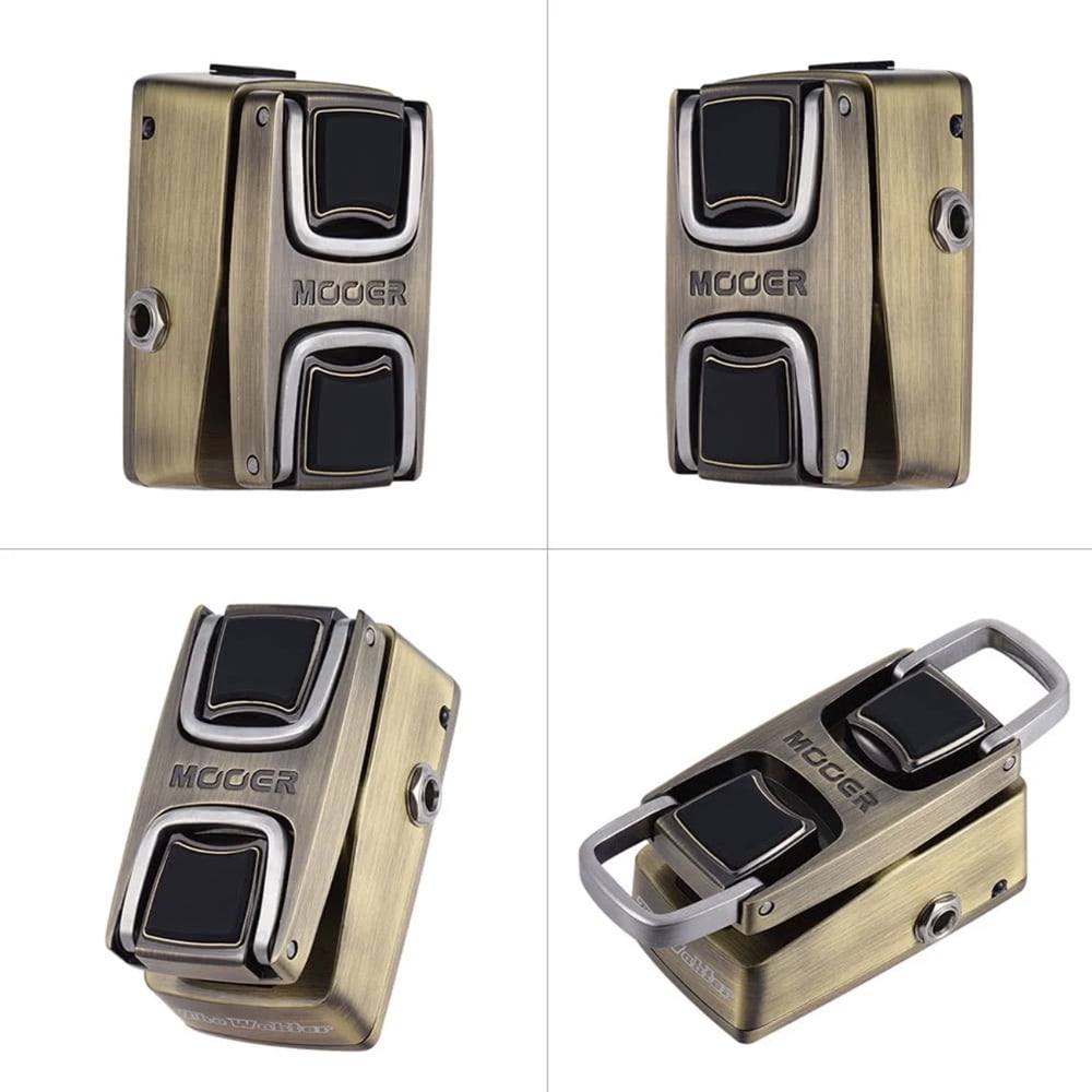 MOOER Wahter Wah Guitar Effect Pedal Pressure Sensing Switch Full Metal ...