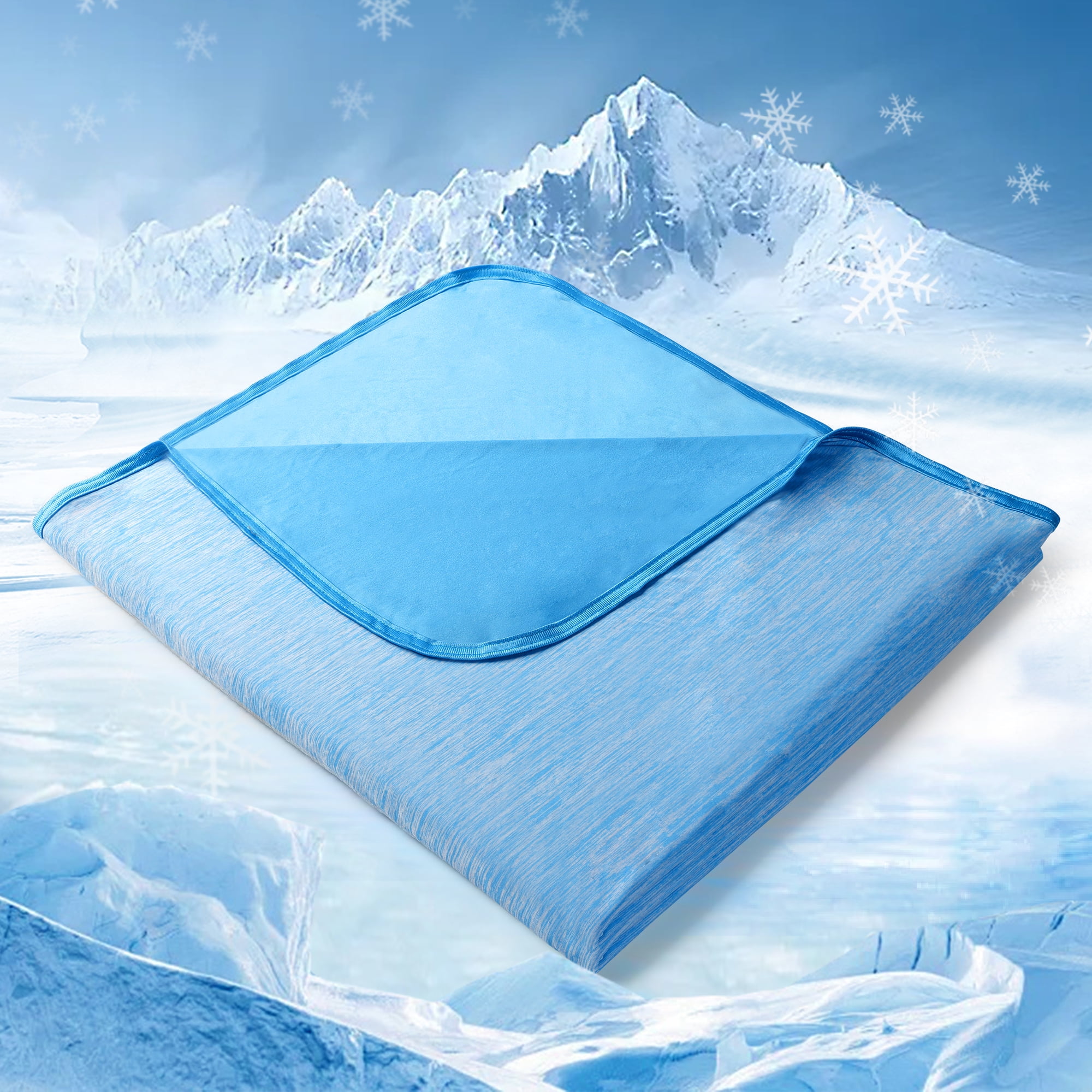 MOOFUN Summer Cooling blanket-for hot sleepers and sweaty sleepers ...