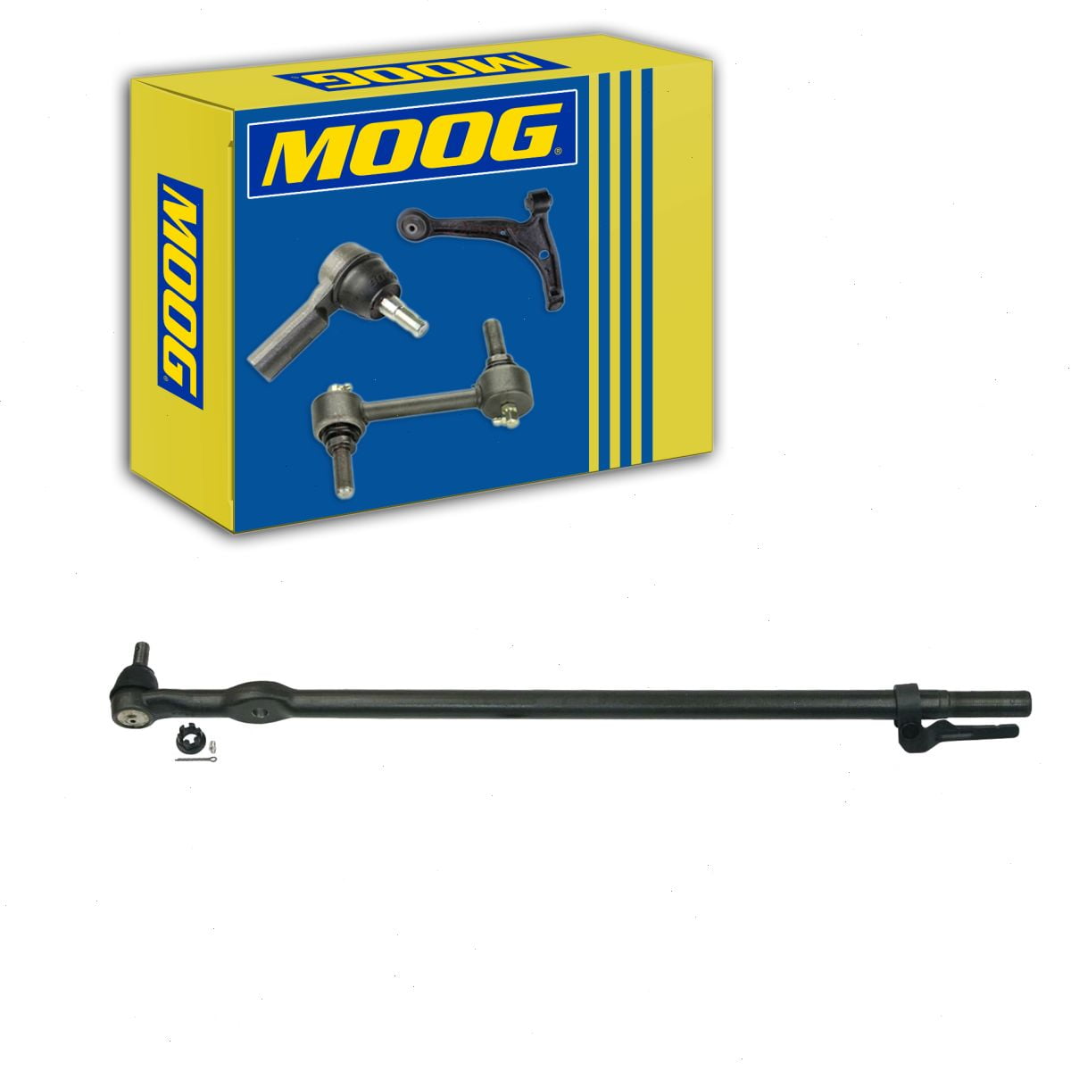 MOOG At Pitman Arm Steering Drag Link compatible with Ford F-250 Super ...