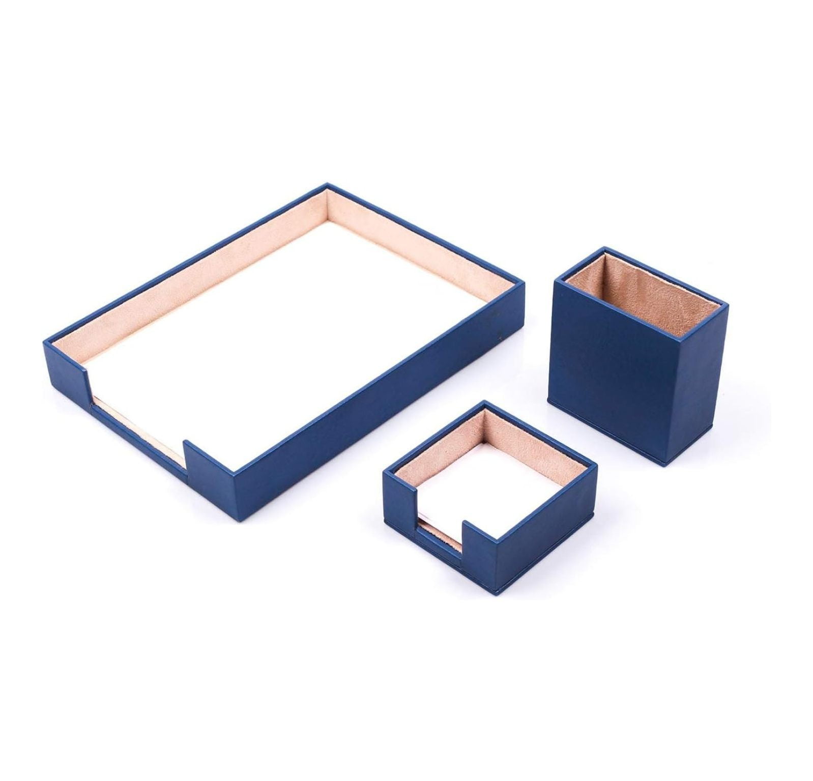 MOOG Leather Document Tray - - Note Paper Holder -3 Accessories-Desk ...