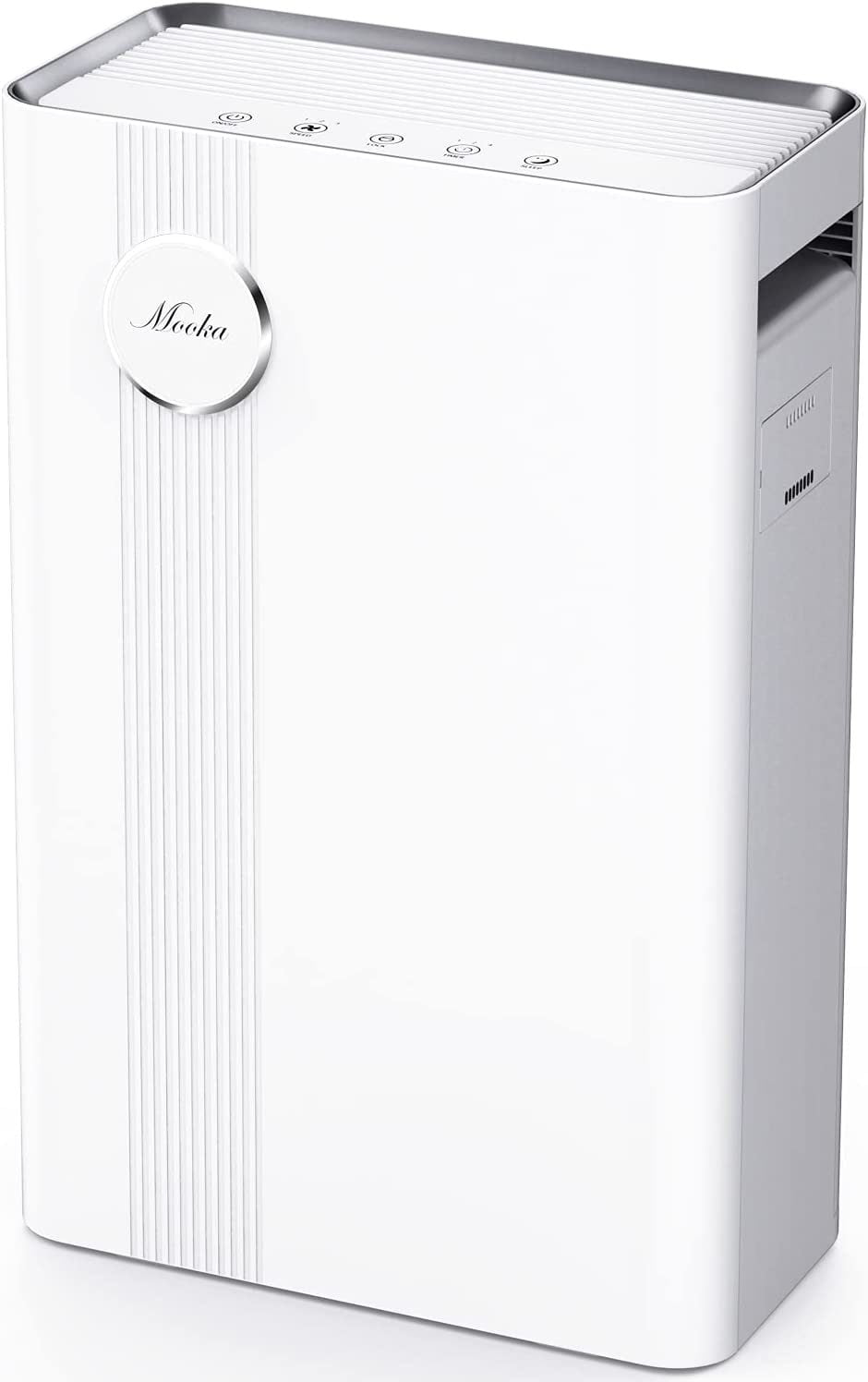 MOOKA Air Purifier for Large Rooms True HEPA Air Filter, Activated ...