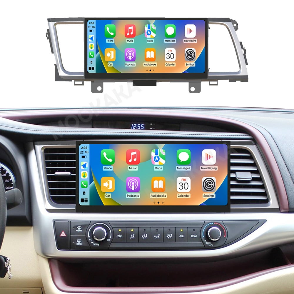 MOOKAKA 12.3" Smart Display Car Radio Audio Media Player for Toyota ...