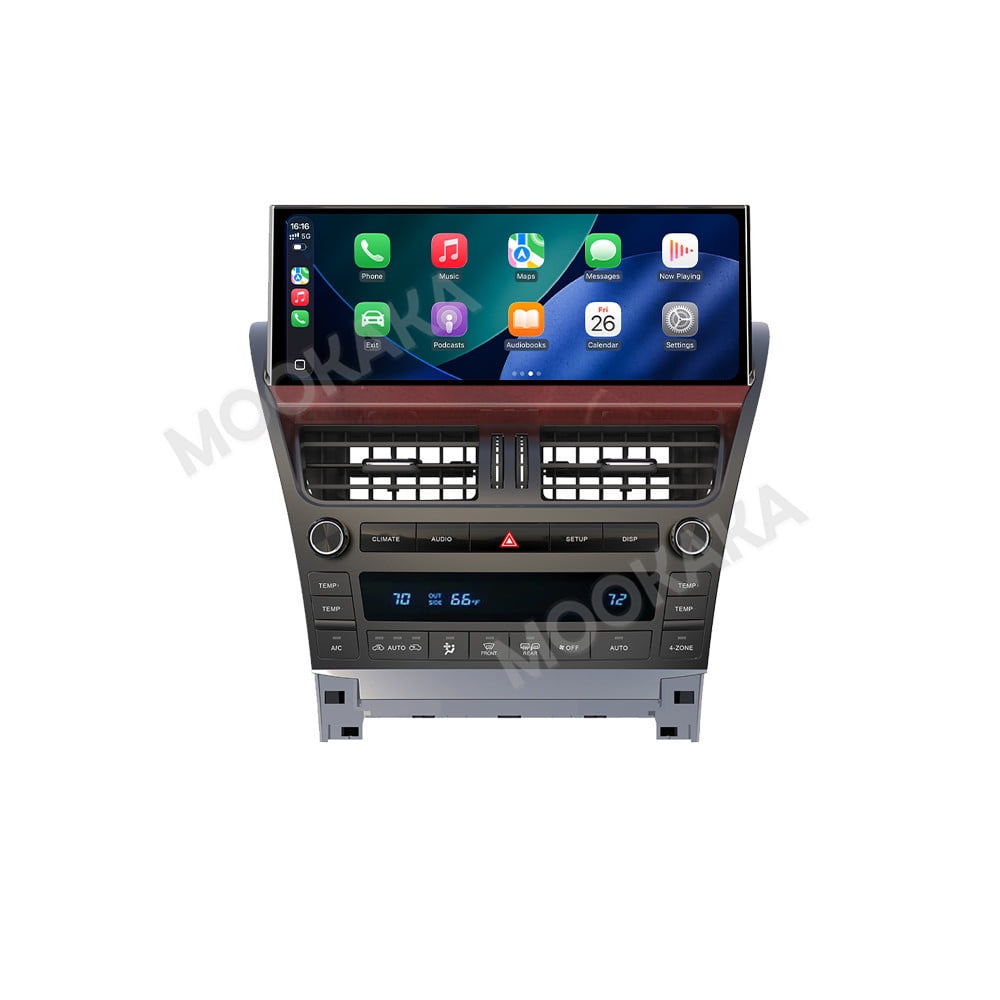 MOOKAKA 12.3" Smart Display Radio Audio Media Player for Lexus LS460 ...