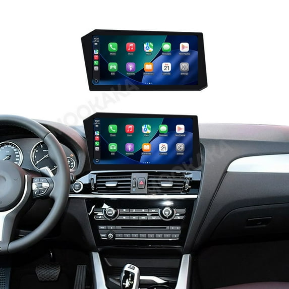 MOOKAKA 12.9 inch Carplay Screen/Radio/Multimedia Player for BMW X3 X4 ...