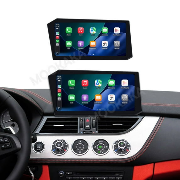MOOKAKA 12.9 inch Carplay Screen/Radio/Multimedia Player for BMW Z4 ...