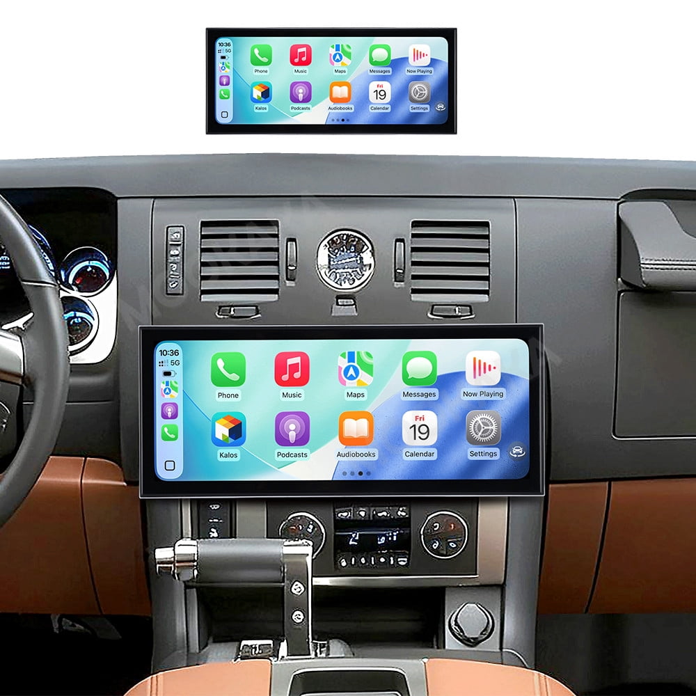 MOOKAKA 15.8" Smart Display Radio Audio Media Player for Hummer H2 2005 ...