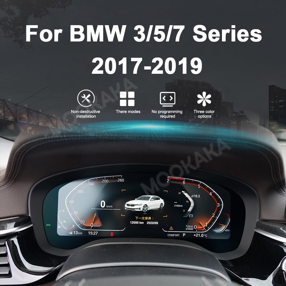 MOOKAKA Digital Dashboard Instrument Cluster for BMW 5/6/7 Series G30 ...