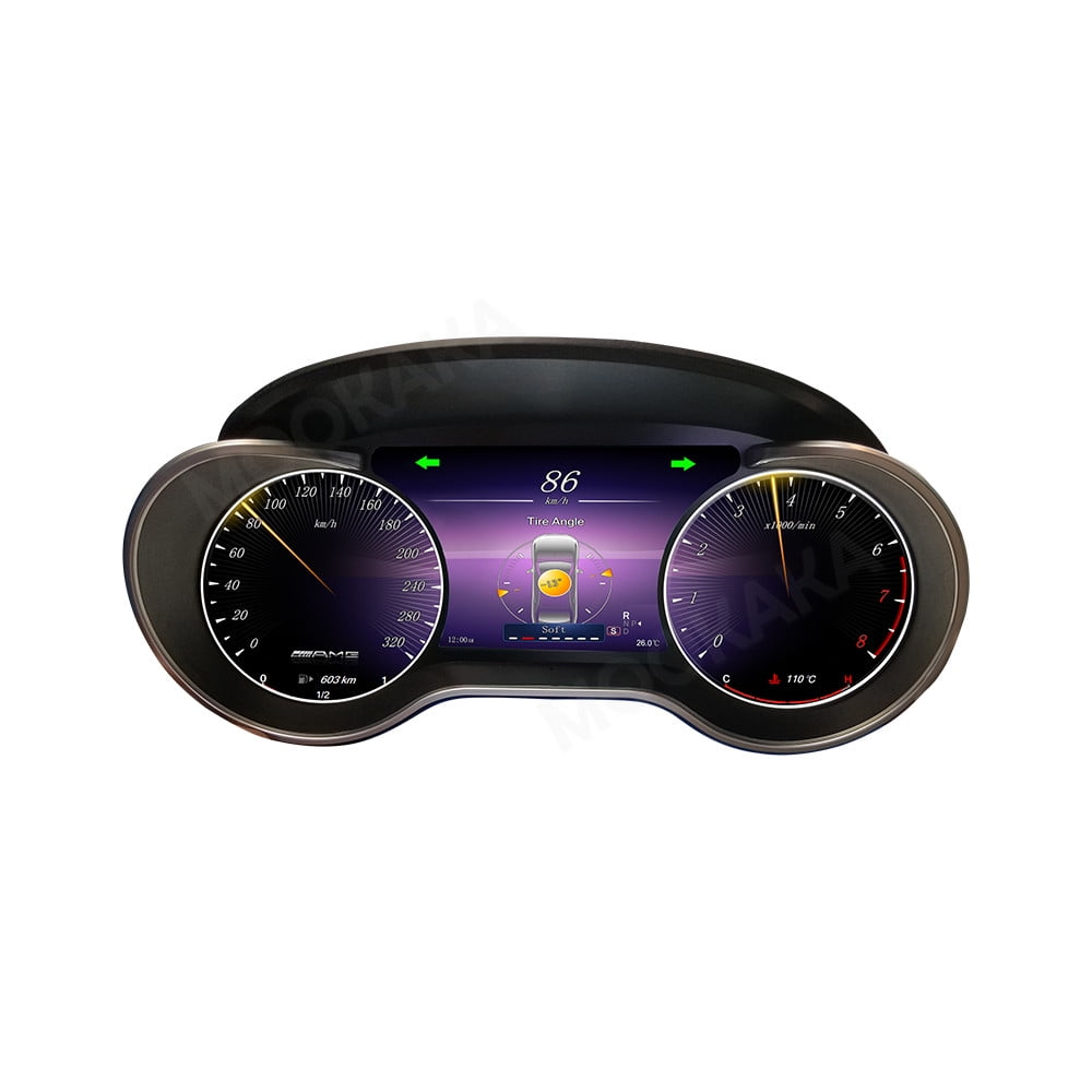 MOOKAKA Digital Dashboard Instrument Cluster for Mercedes-Benz Mercedes ...