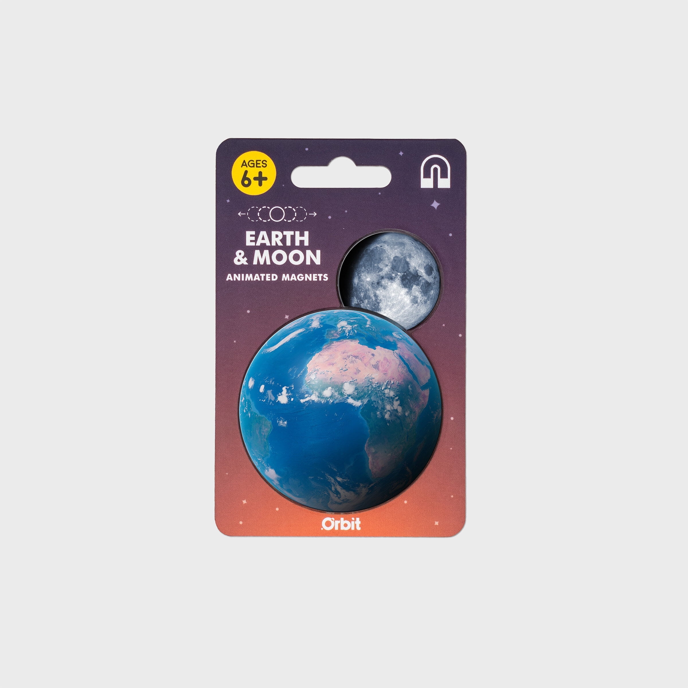MOON & EARTH ANIMATED MAGNETS - Walmart.com