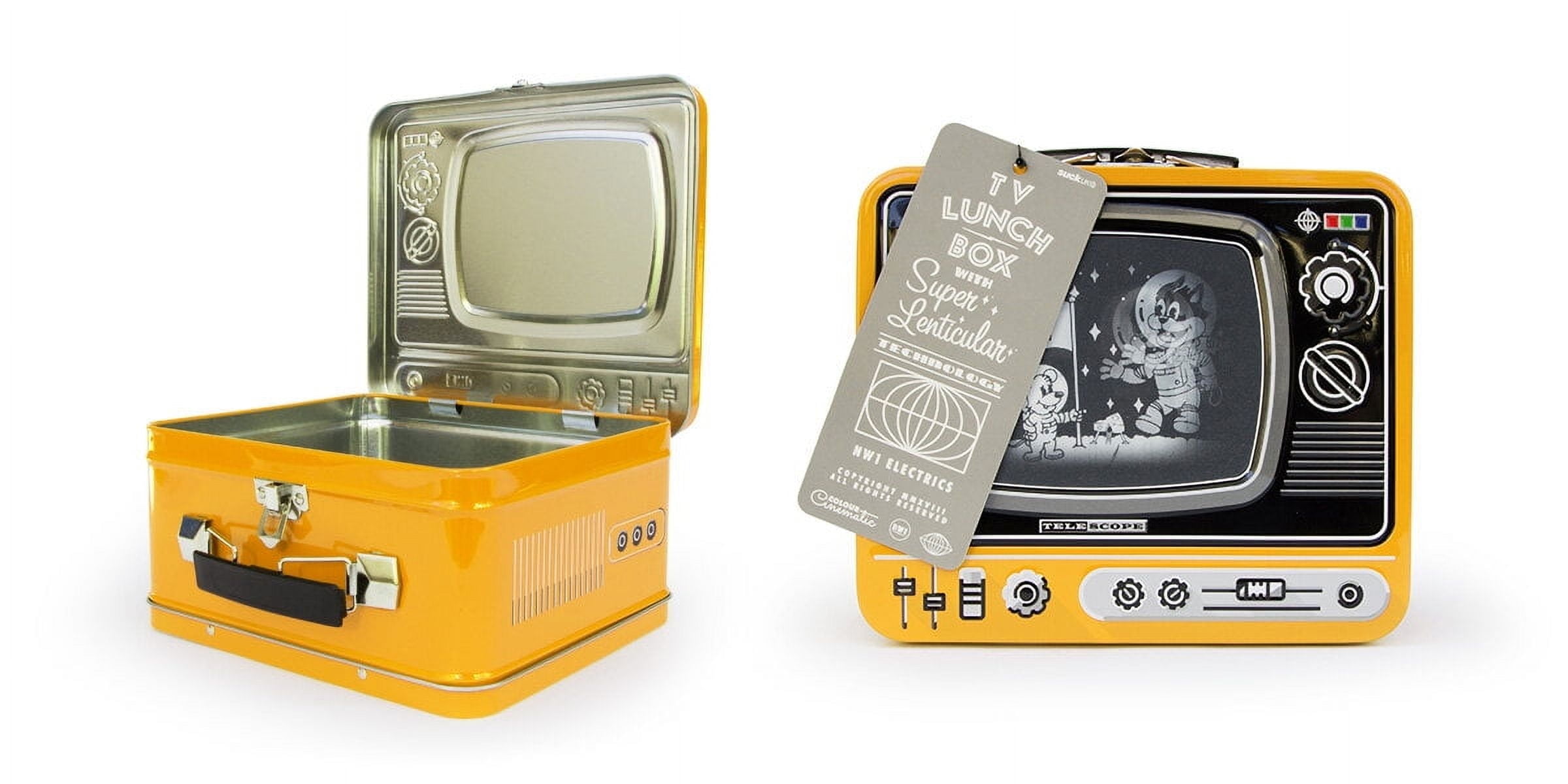 MOON LANDING (YELLOW) TV LUNCHBOX - Walmart.com