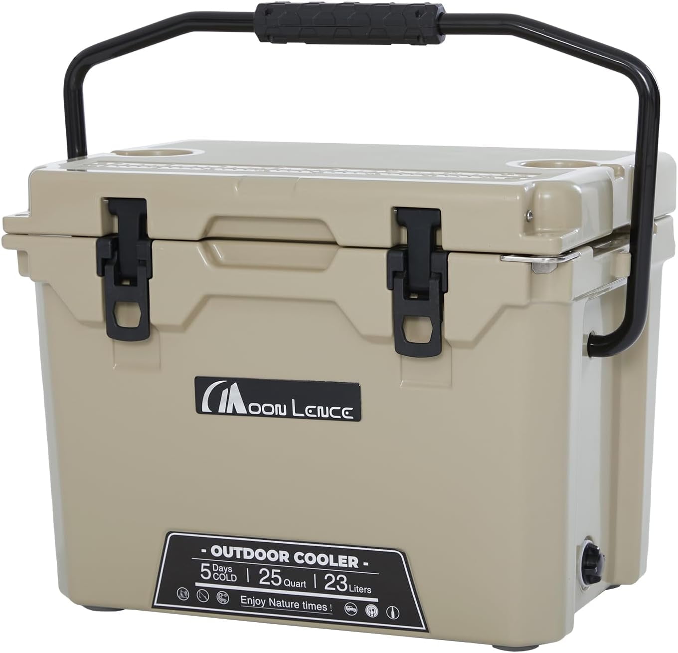 Moon Lence 23/ 38 litres Large Capacity Cooler Box Camping Cooler Box ...