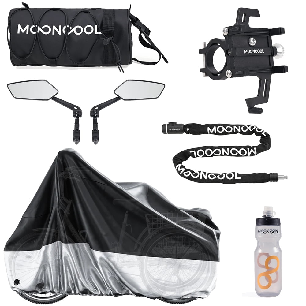 MOONCOOL 6 Packs Bicycle Accessories Set – Includes Waterproof Bike ...