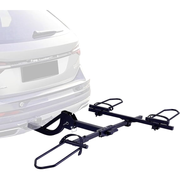 MOONCOOL Folding Hitch Trike Rack, 170 lbs, Fits 5" Tires - Walmart.com