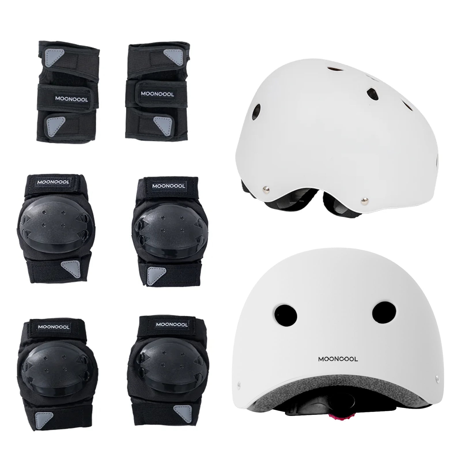 MOONCOOL Bike Helmets Protection Gear Set for 3~14 Years, Bicycle ...