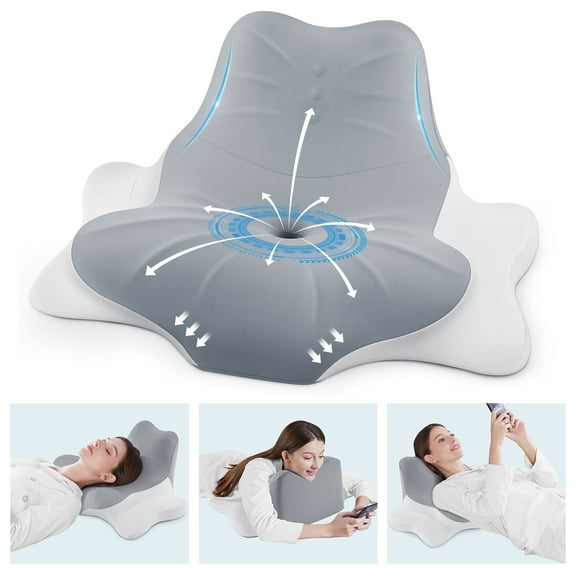 Vacemry Desk Nap Pillow, L-Shaped Office Pillow for Lunch Break and ...
