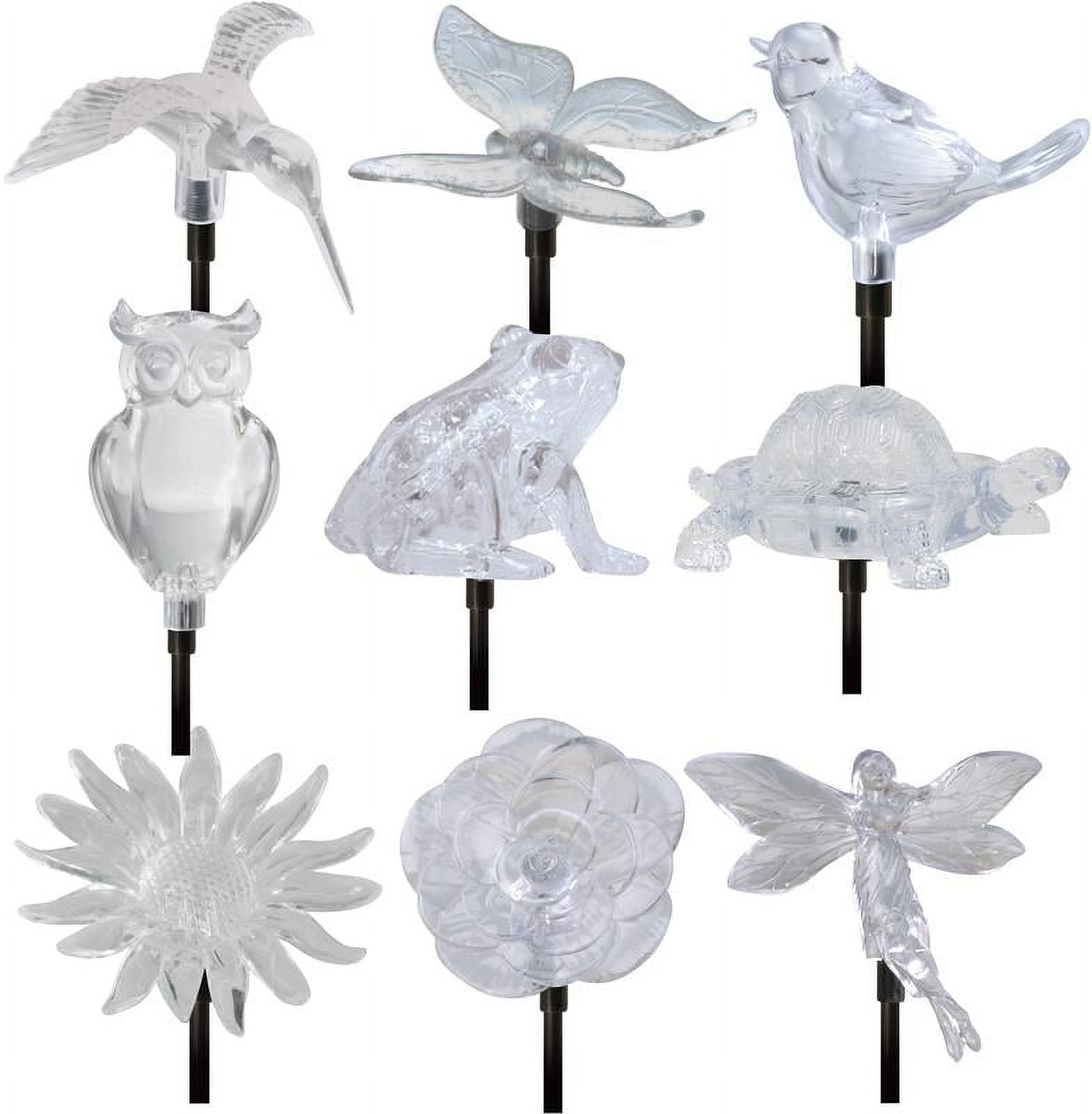 MOONRAYS SOLAR STAKE LIGHTS FLOOR DISPLAY - Walmart.com