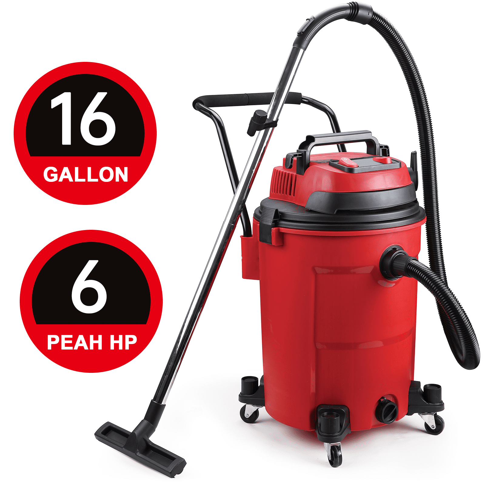 Free Shipping! MOOSOO 16 Gallon Wet Dry Vacuum Cleaner with Blower ...