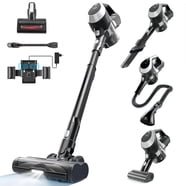 Moosoo Powerful Cordless Stick Vacuum Cleaner with Anti-Tangle Brush ...