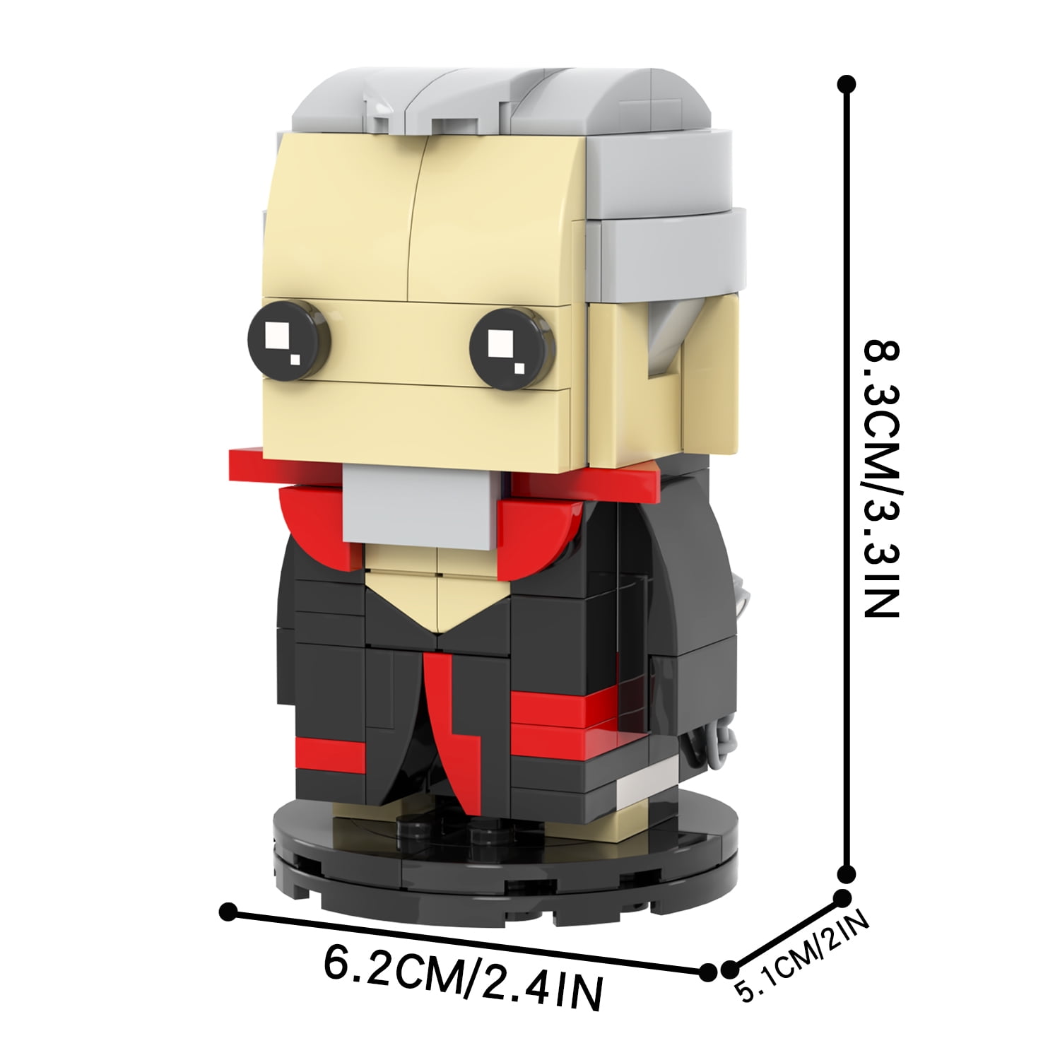 MOOXI Anime Cartoons MOC Bricks Set Compatible BrickHeadsed Building ...