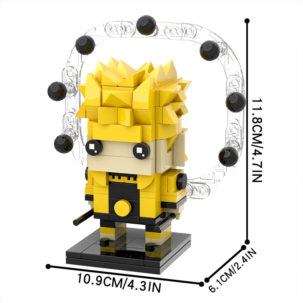 MOOXI Anime Cartoons MOC Bricks Set Compatible BrickHeadsed Building ...