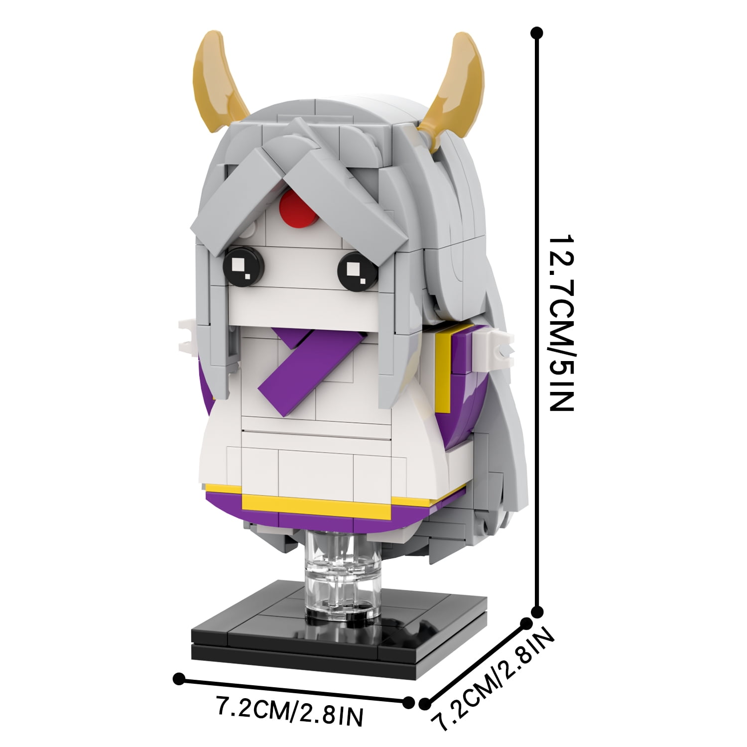 MOOXI Anime Cartoons MOC Bricks Set Compatible BrickHeadsed Building ...