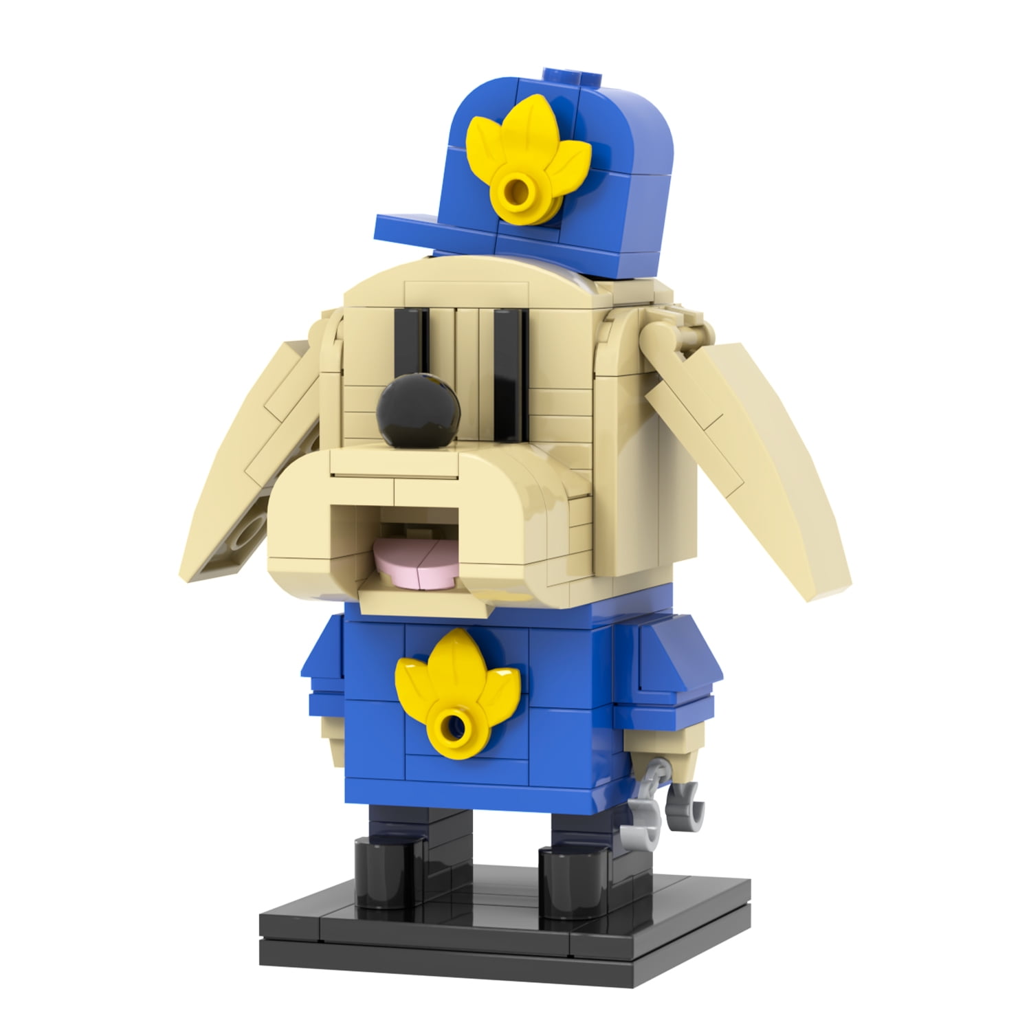 MOOXI Dog Man Brickheadz Action Figures Building Block Set,Classic ...