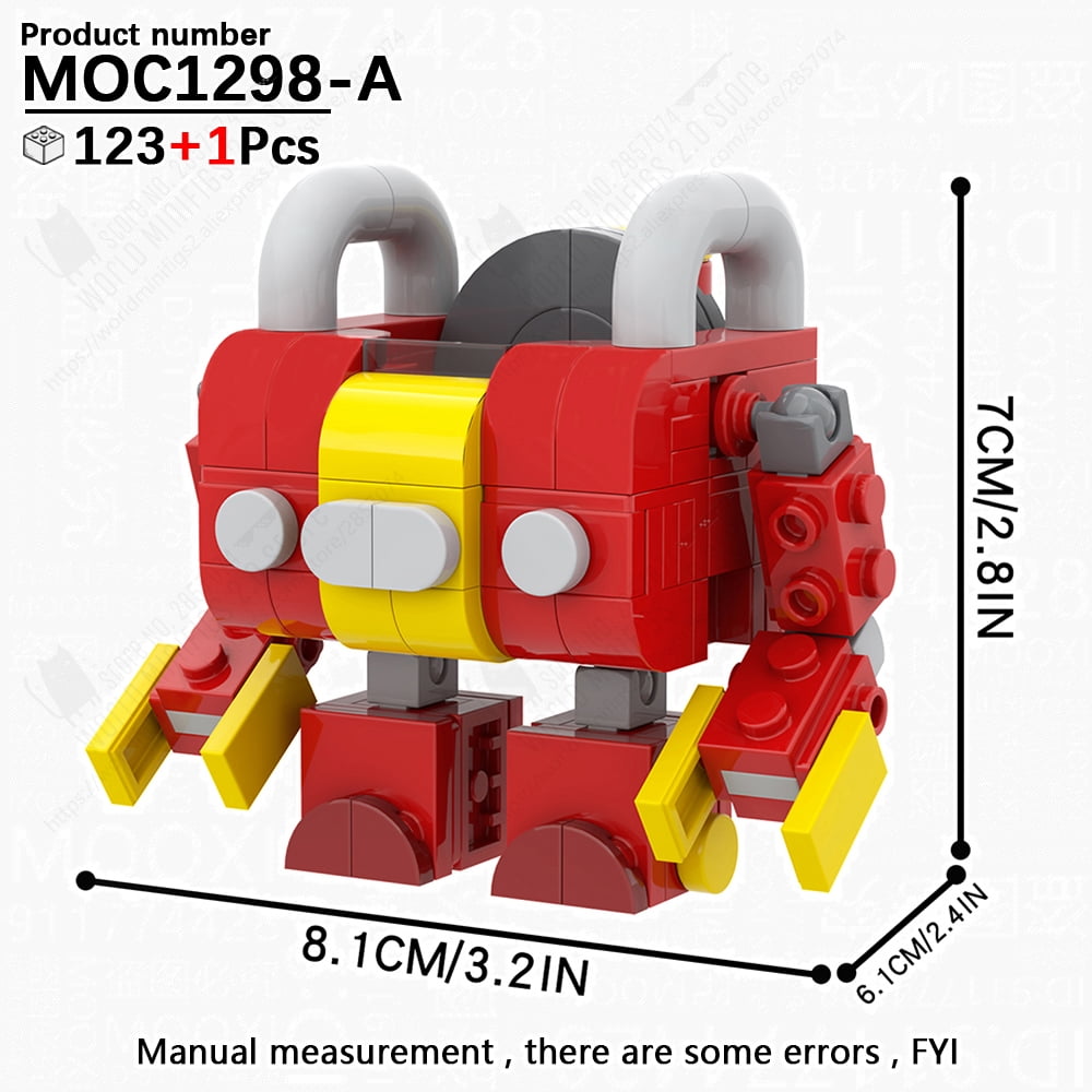 MOOXI Game Robot Mecha Spaceship Vehicle Compatible With Figure Model ...