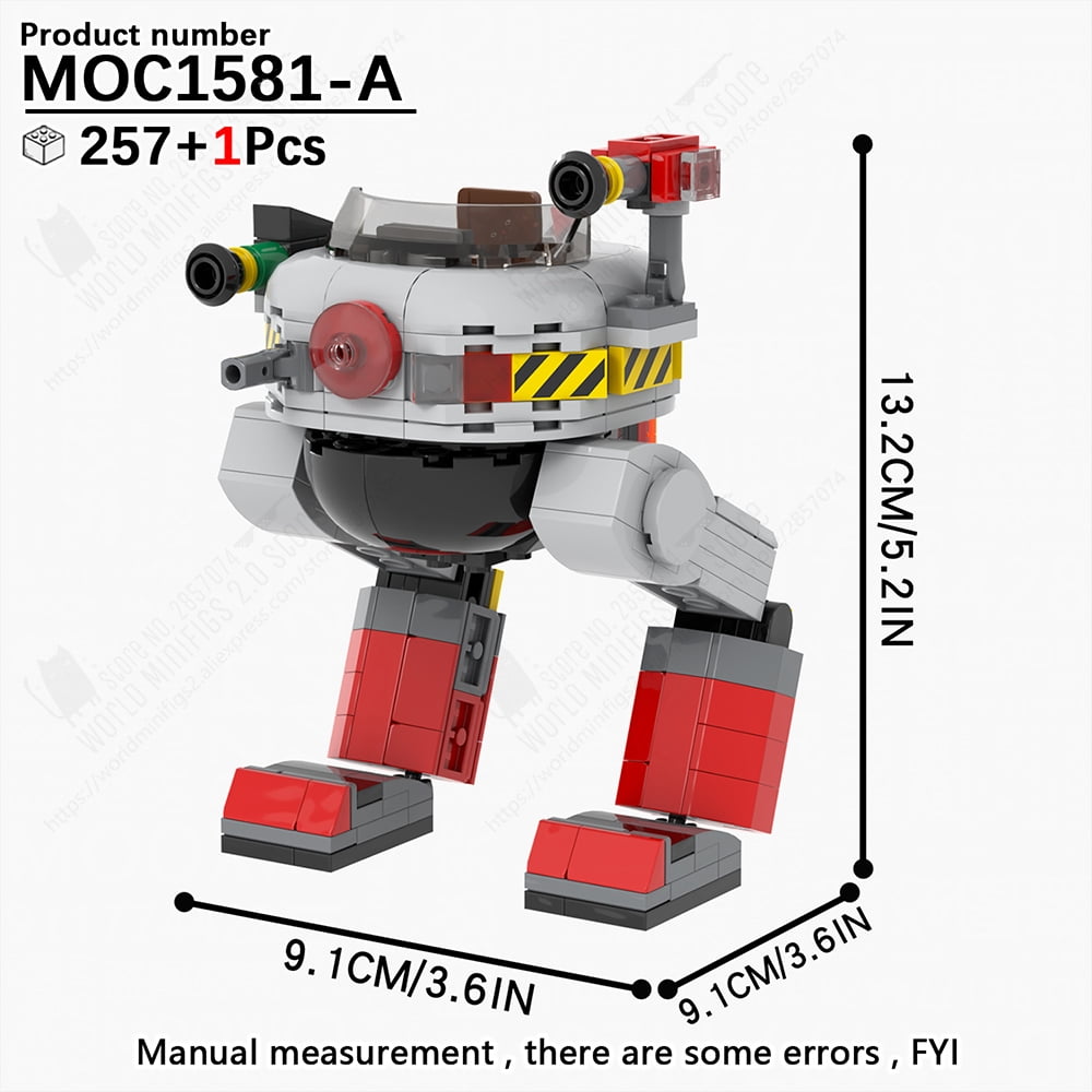 MOOXI Game Robot Mecha Spaceship Vehicle Compatible With Figure Model ...