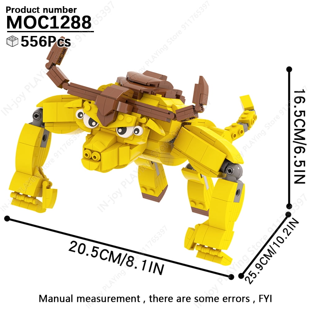 MOOXI Horror Game Animal Cat Bear Dinosaur Demon Monster Character ...