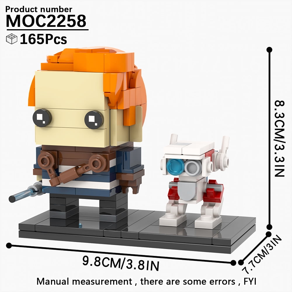 MOOXI Model Series BrickHeadsed Set MOC Bricks Figures Model DIY ...