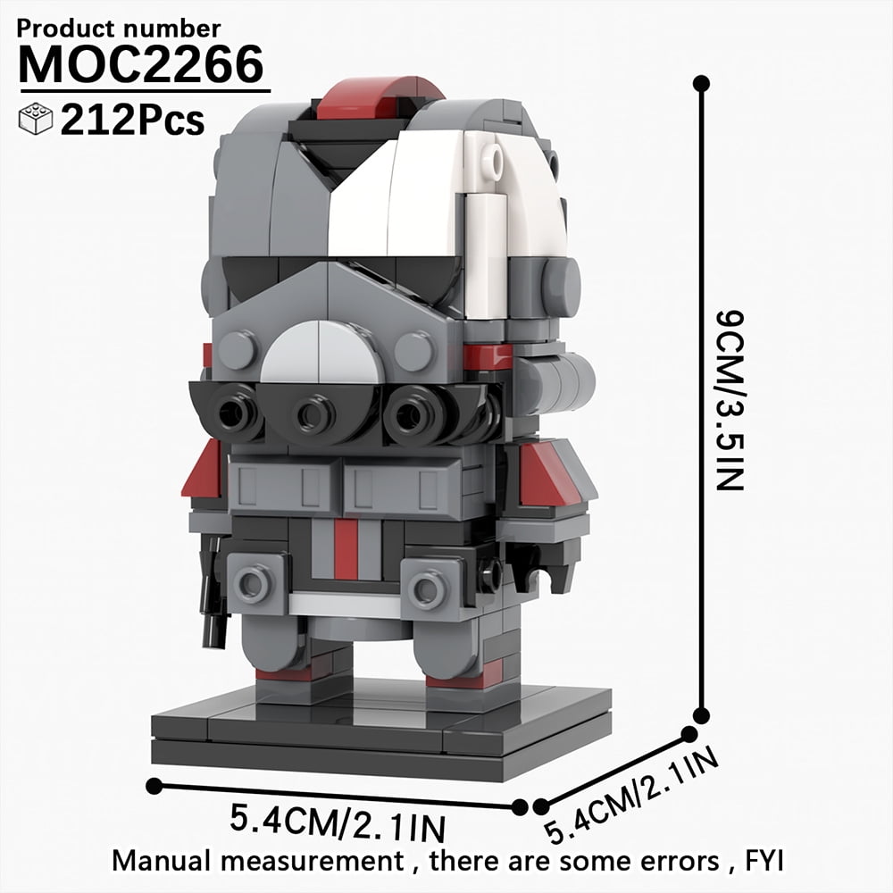 MOOXI Model Series BrickHeadsed Set MOC Bricks Figures Model DIY ...