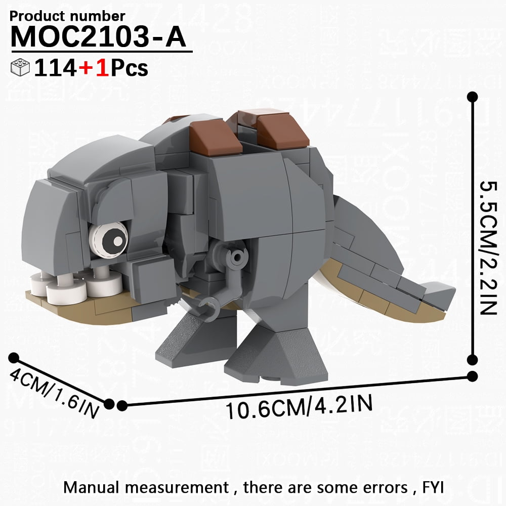MOOXI Space Wars Series Robot Model MOC Brick DIY Diorama Adult ...