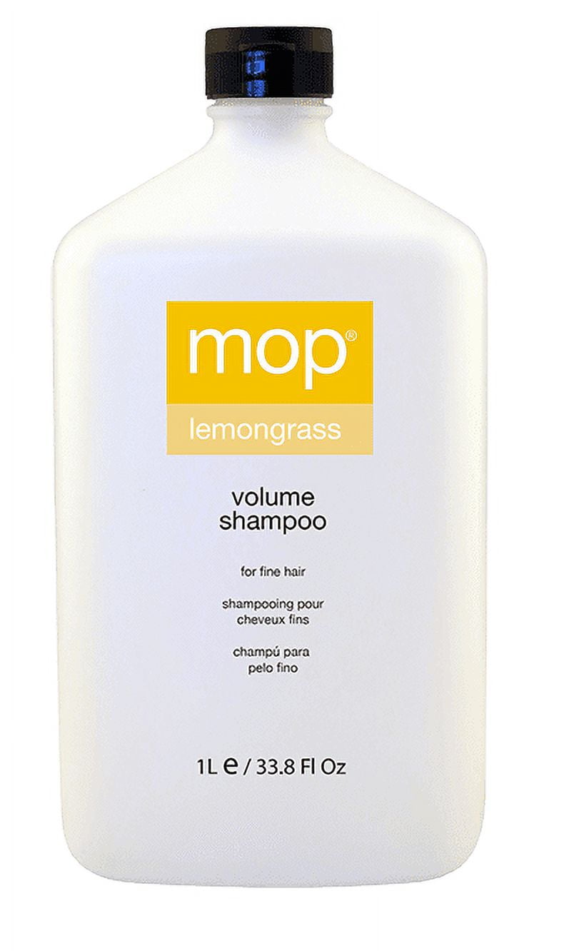 MOP Lemongrass Volume Shampoo (Size : 33.8 oz) - Walmart Business Supplies