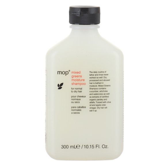 Green Shampoo Bottle