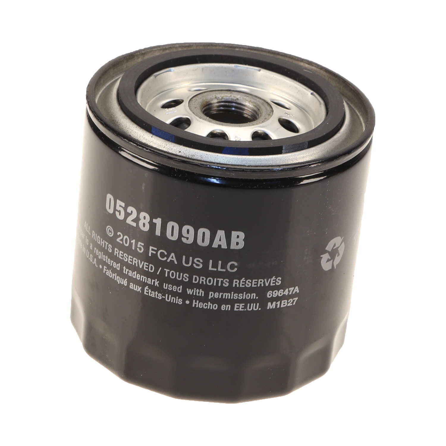 Mopar MO-090 Engine Oil Filter with Internally Lubricated Seal and Anti-Drain Valve - Walmart.com