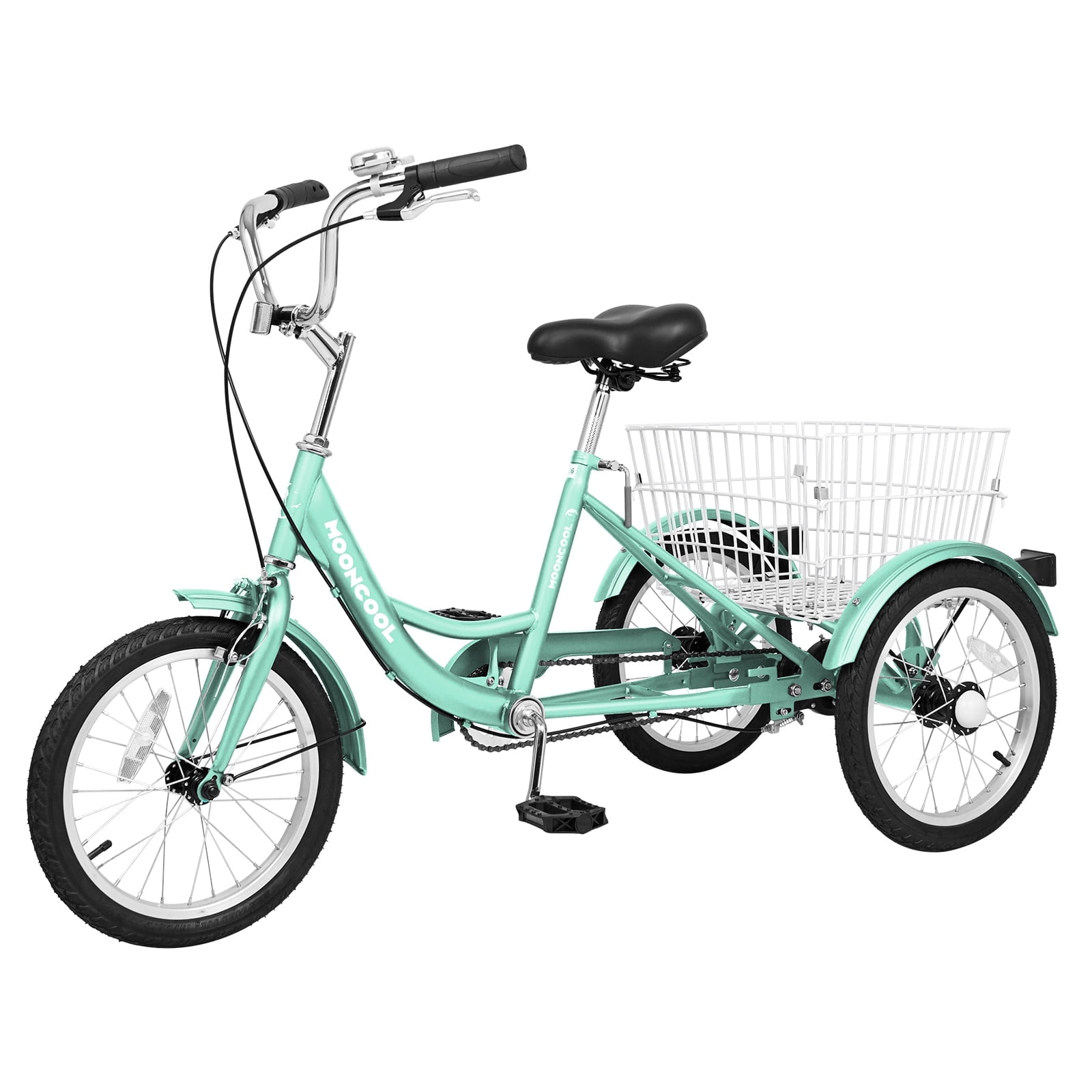 MOPHOTO 16" One Speed Tricycle, Low Frame Cruise Tricycle with Large ...